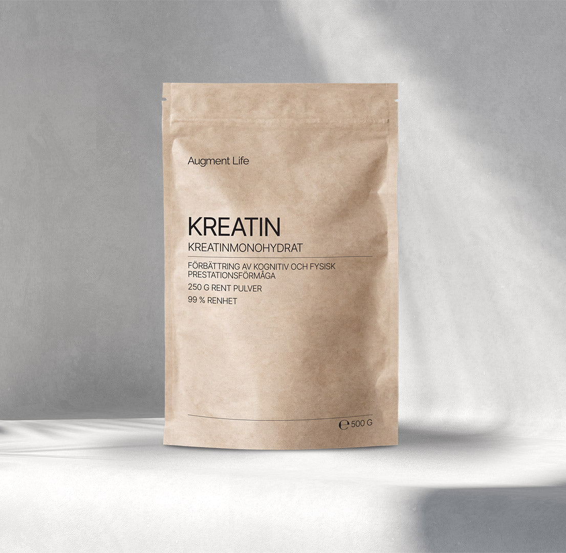 Kreatinmonohydrat - Pulver – Augment Life Sweden